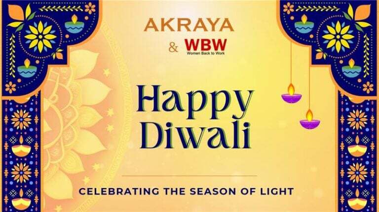 Akraya Diwali Celebration: Illuminating Pathways for Returners